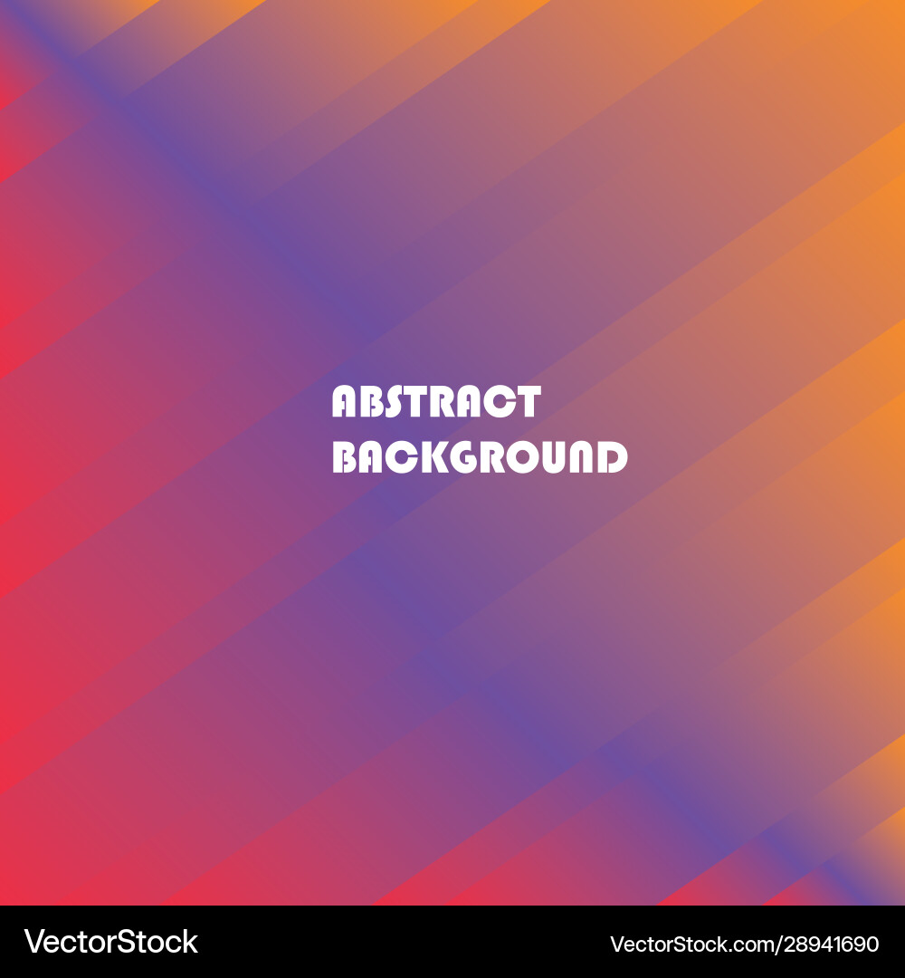 Abstract colorful background design orange red Vector Image