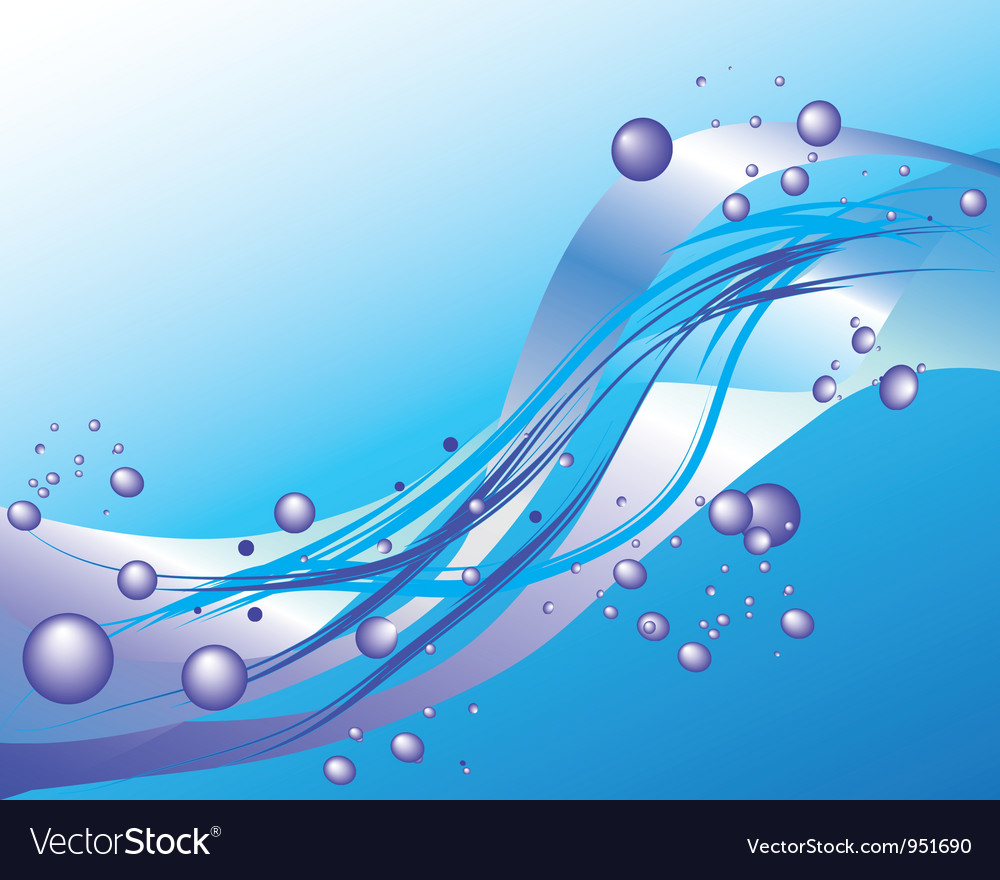 Abstract waves Royalty Free Vector Image - VectorStock
