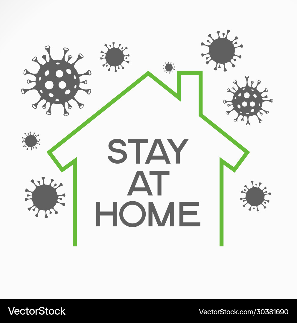 Quarantine concept Royalty Free Vector Image - VectorStock