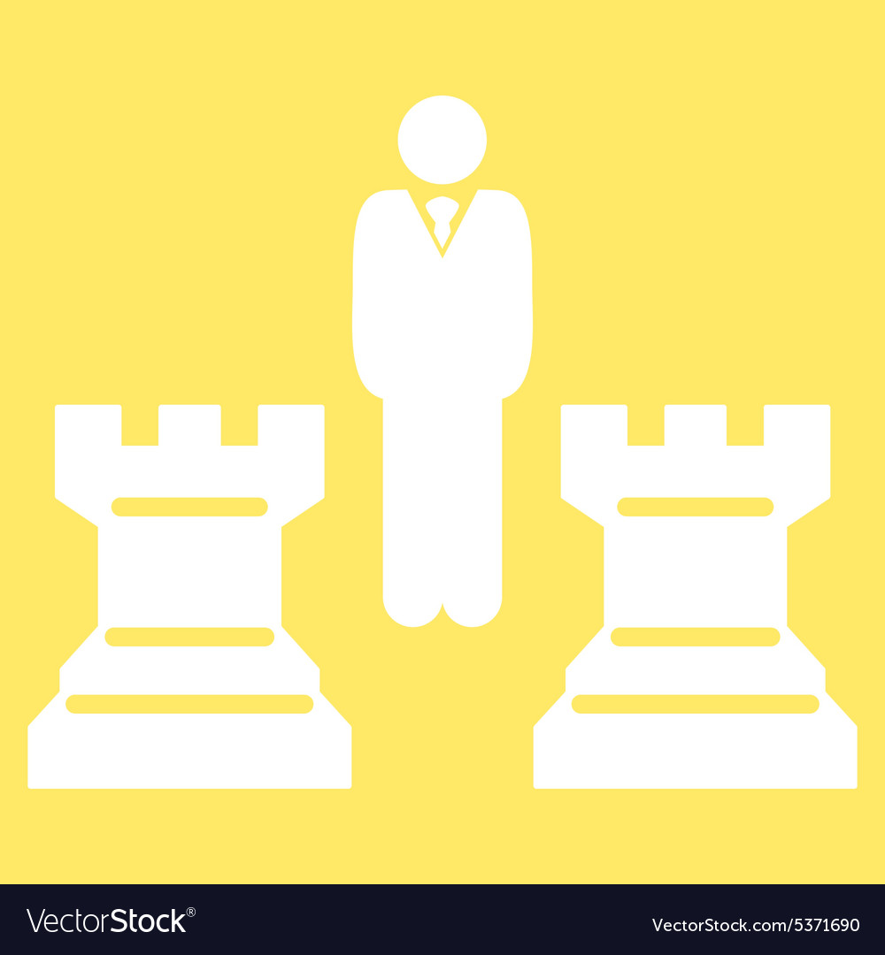 Strategy icon Royalty Free Vector Image - VectorStock