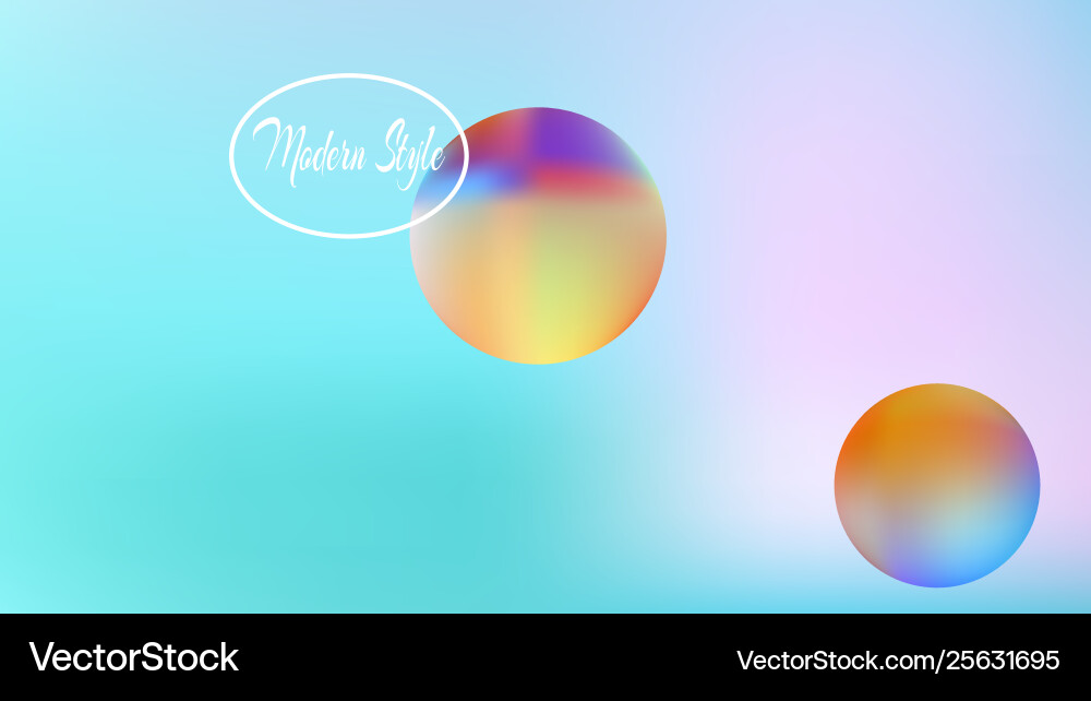 Colorful abstract space background picture smooth Vector Image