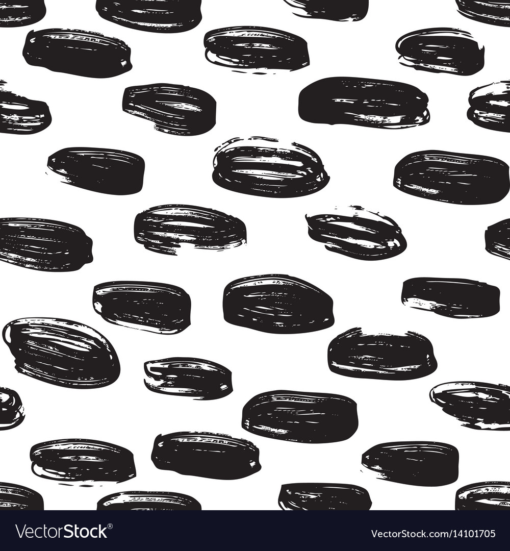 Marker sketch seamless pattern background Vector Image