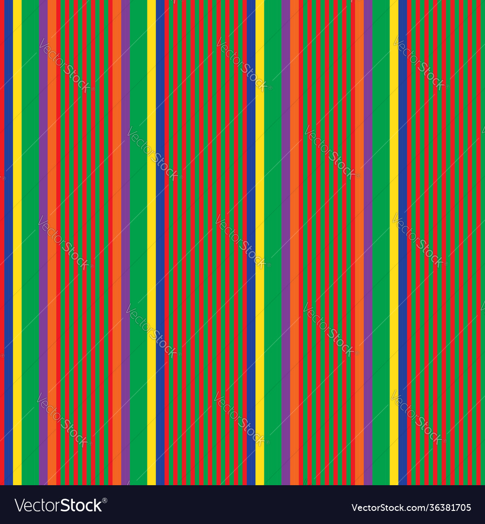 Rainbow stripe seamless pattern background Vector Image