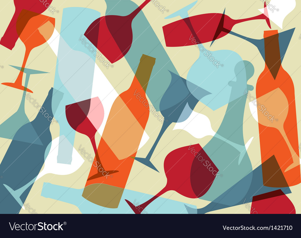 Beverage texture background Royalty Free Vector Image