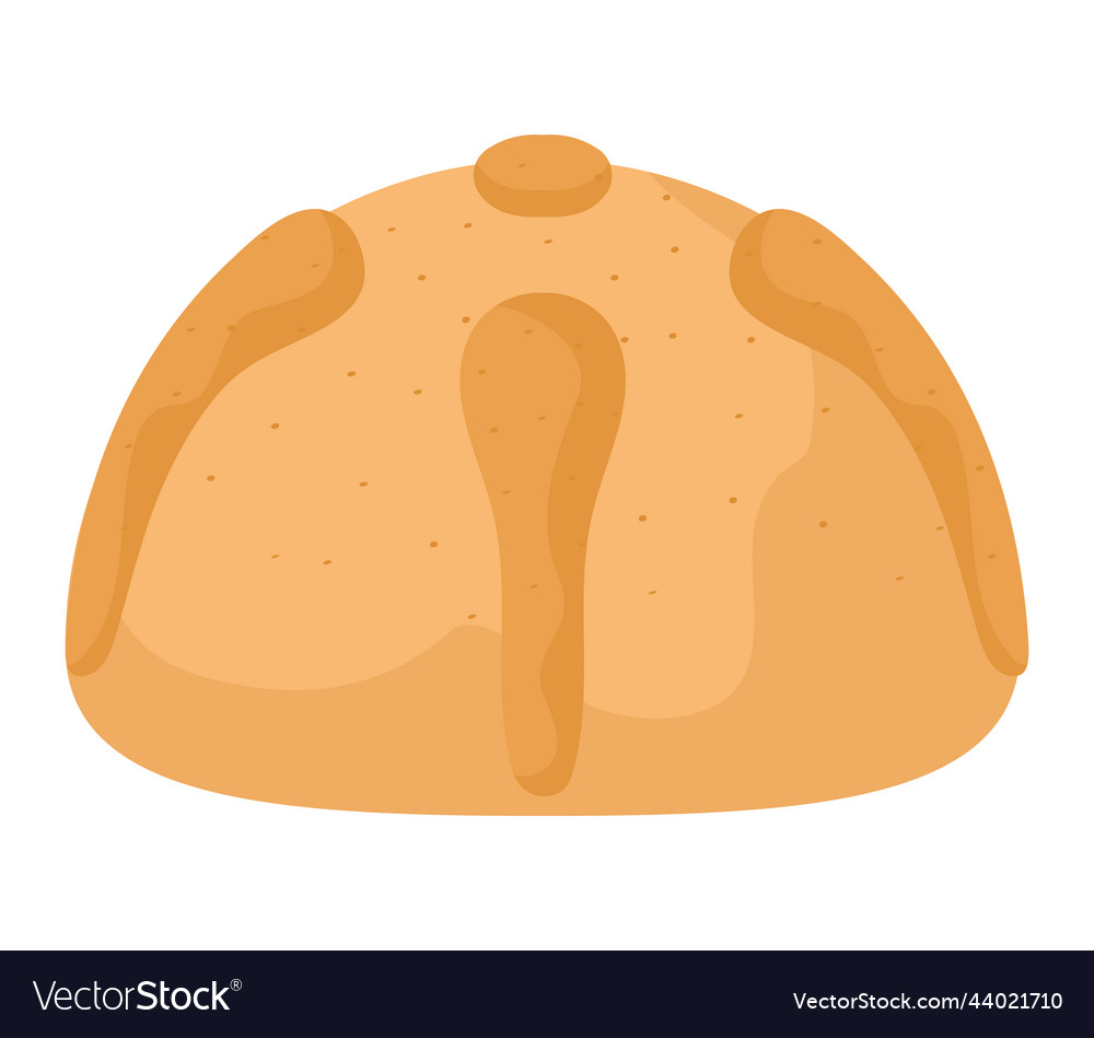 Colored bread design Royalty Free Vector Image