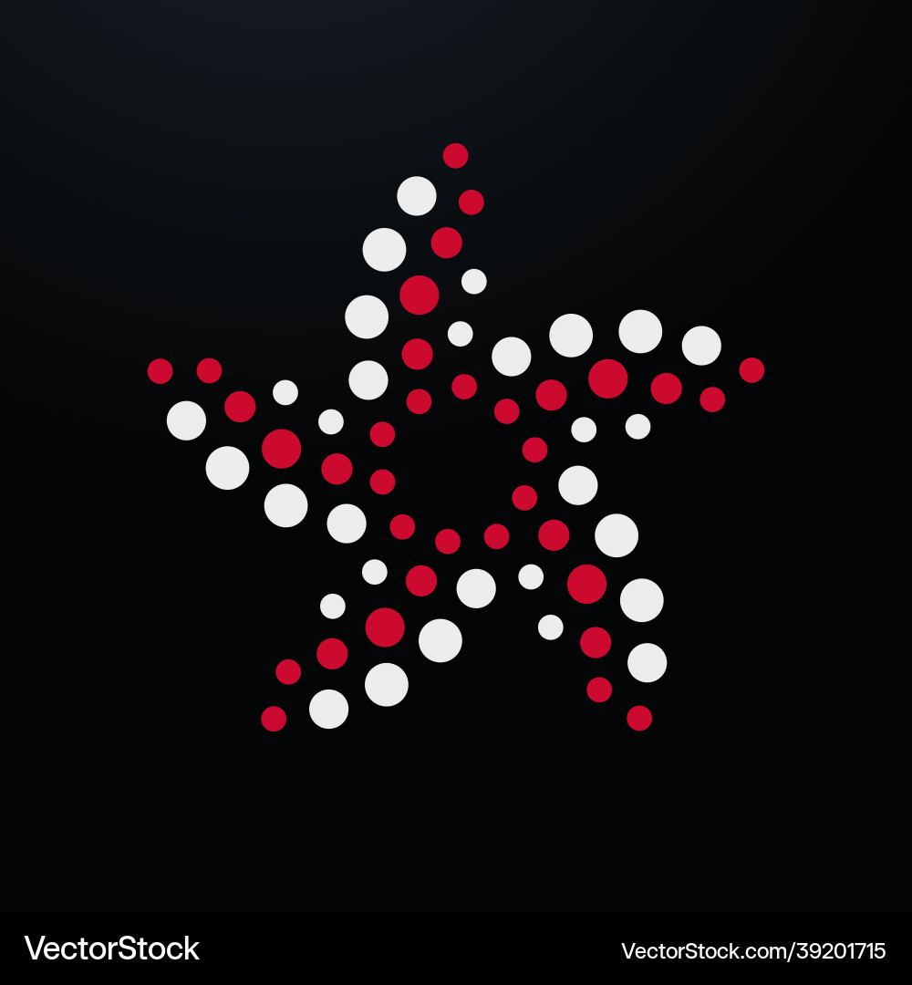 Seafood restaurant abstract star fish logo design Vector Image