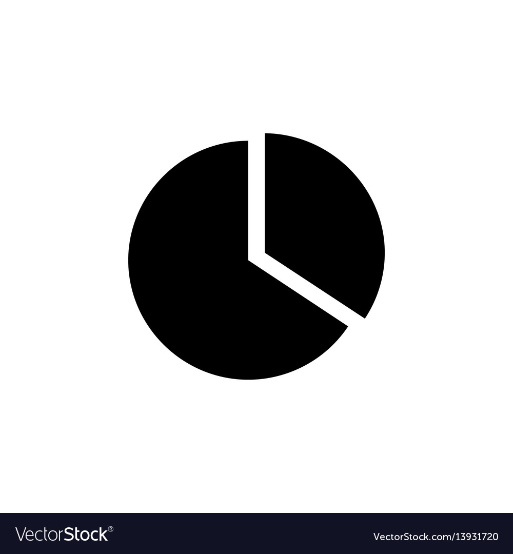 Data analytics solid icon Royalty Free Vector Image