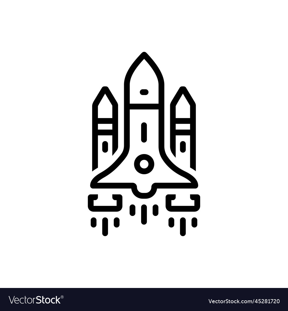 Shuttle Royalty Free Vector Image - VectorStock