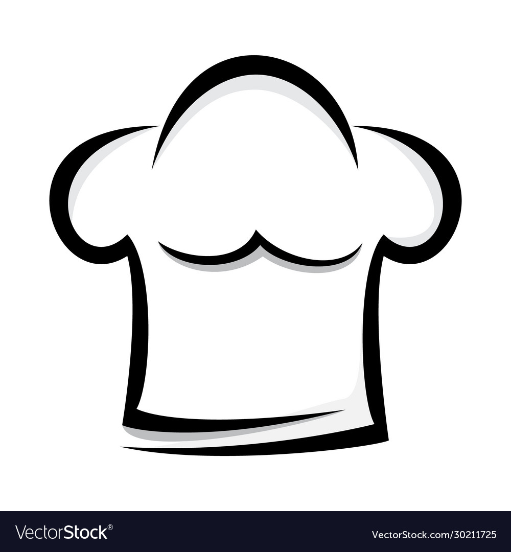 Chef Hat Icon Vector