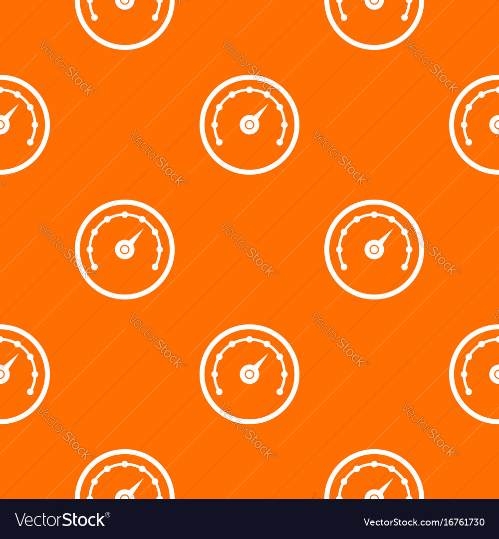 Speedometer pattern seamless Royalty Free Vector Image