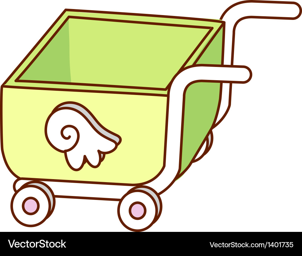 A view of cart Royalty Free Vector Image - VectorStock