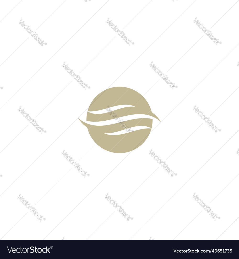 Logo icon e technology Royalty Free Vector Image