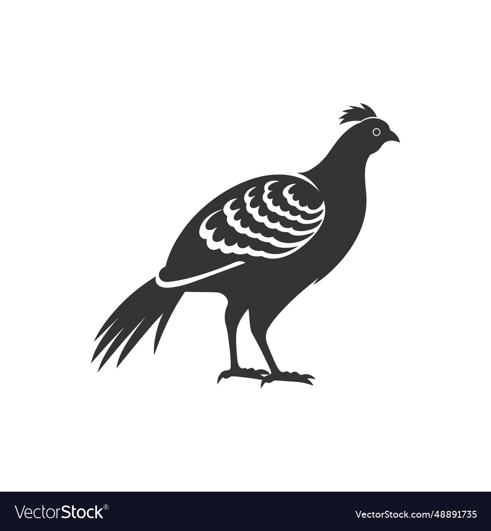 Pheasant icon Royalty Free Vector Image - VectorStock