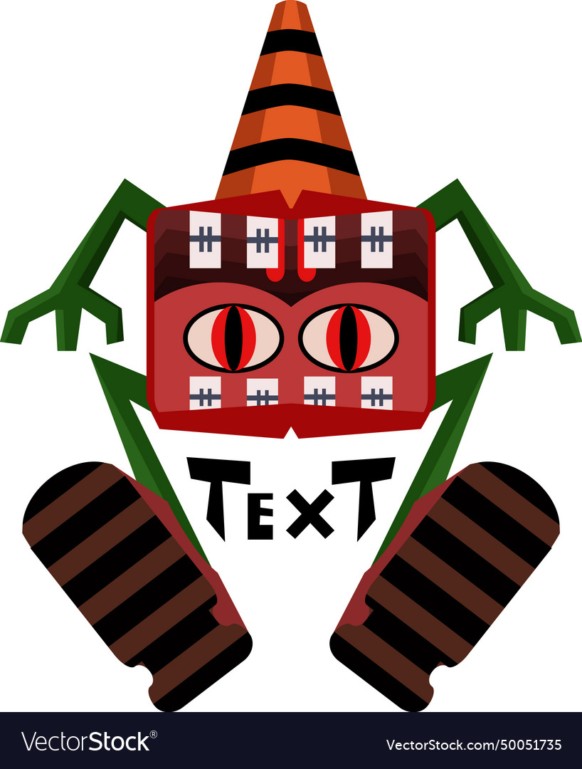 Screaming expression Royalty Free Vector Image