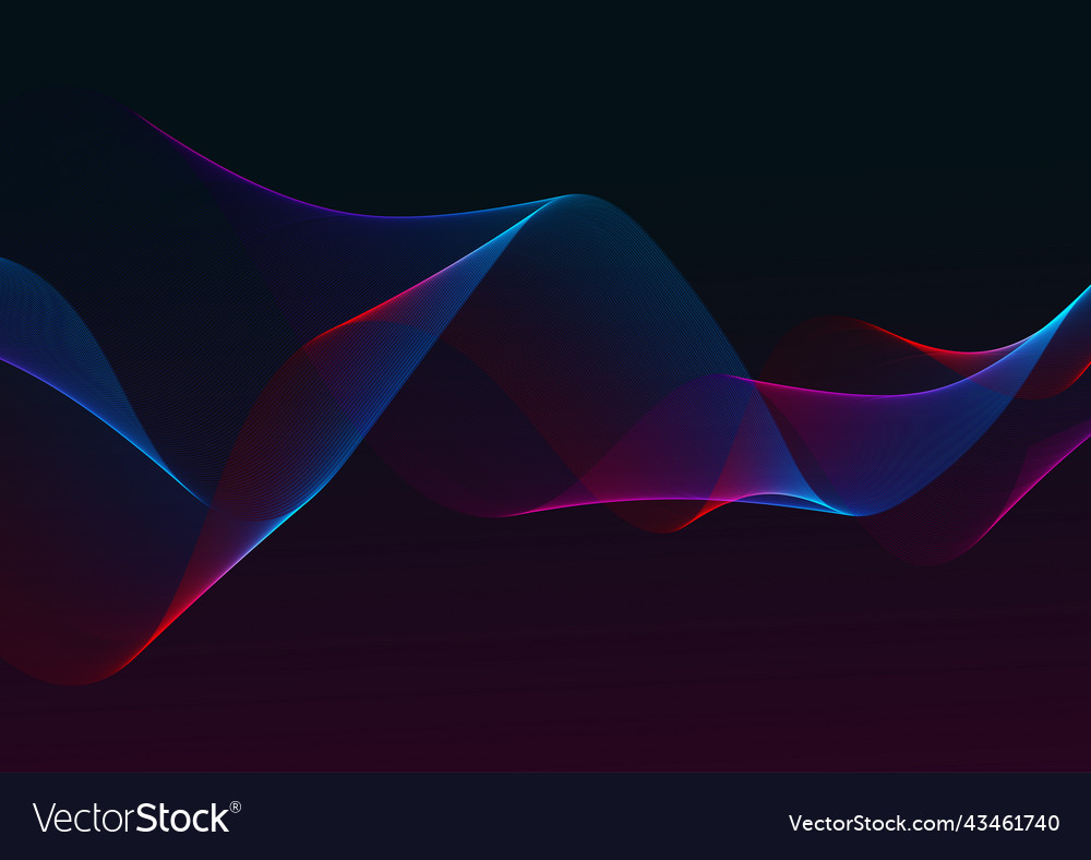Abstract flow background Royalty Free Vector Image