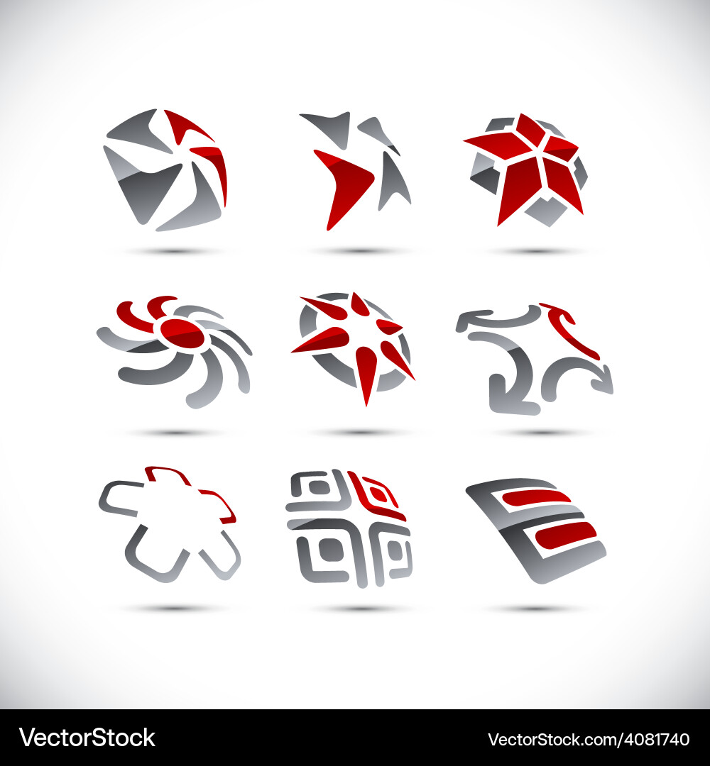 Company stars signs Royalty Free Vector Image - VectorStock
