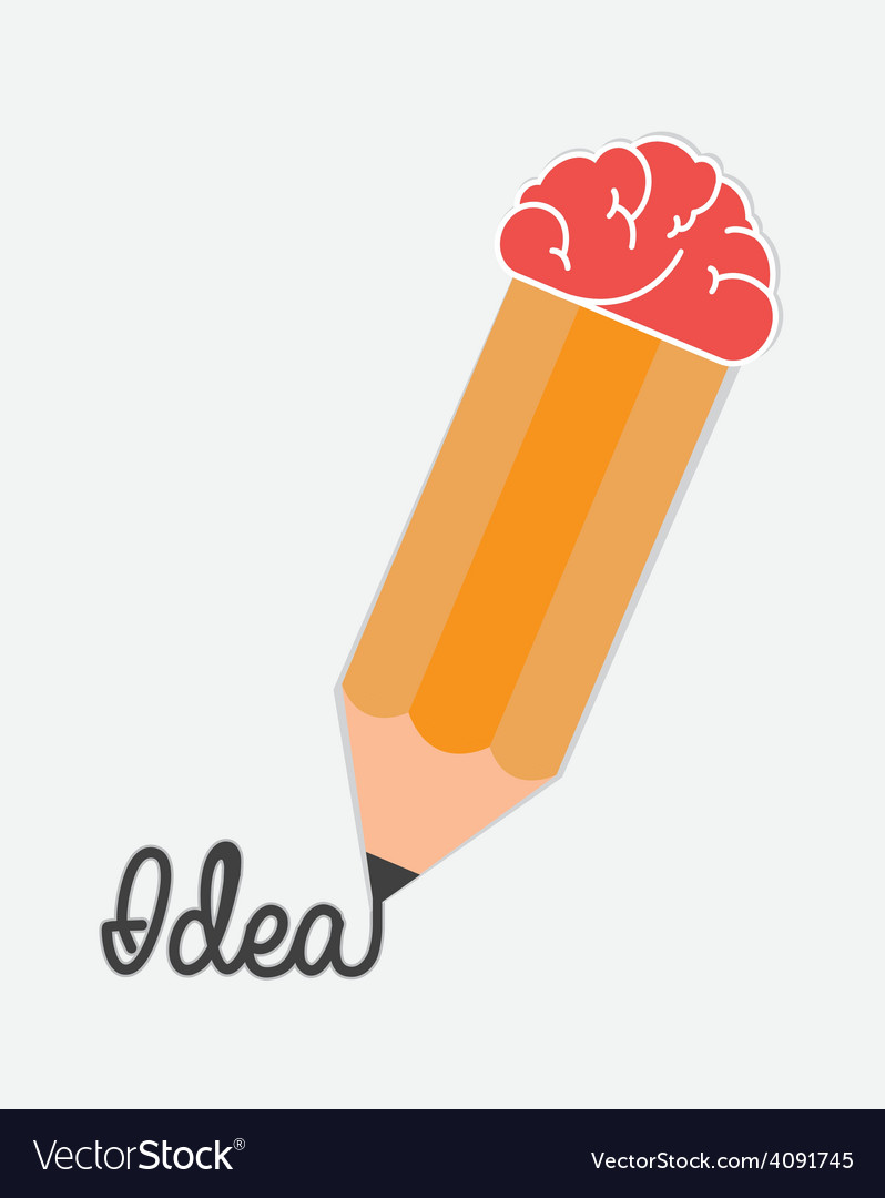 Idea design Royalty Free Vector Image - VectorStock