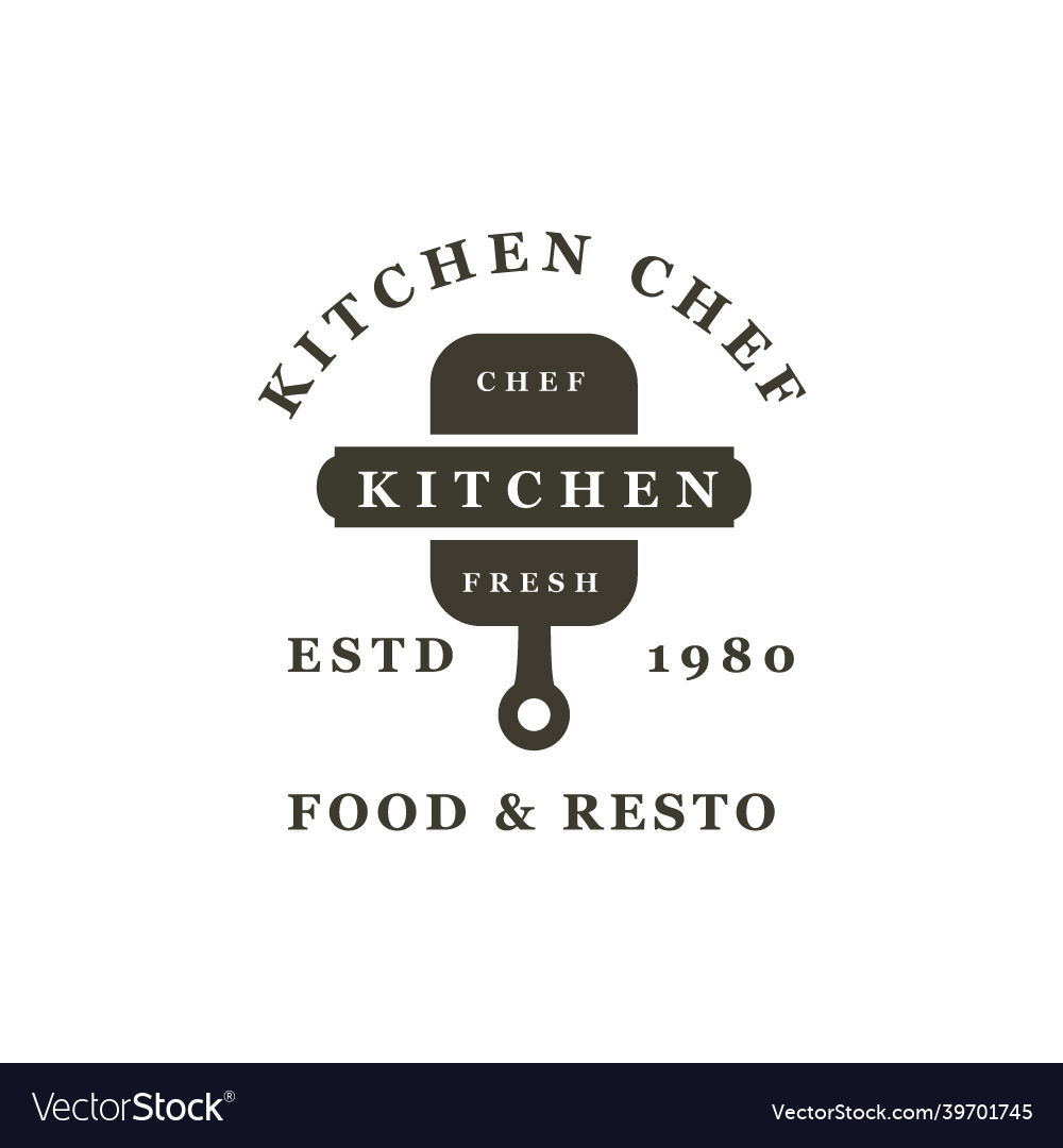 Kitchen logo Royalty Free Vector Image - VectorStock