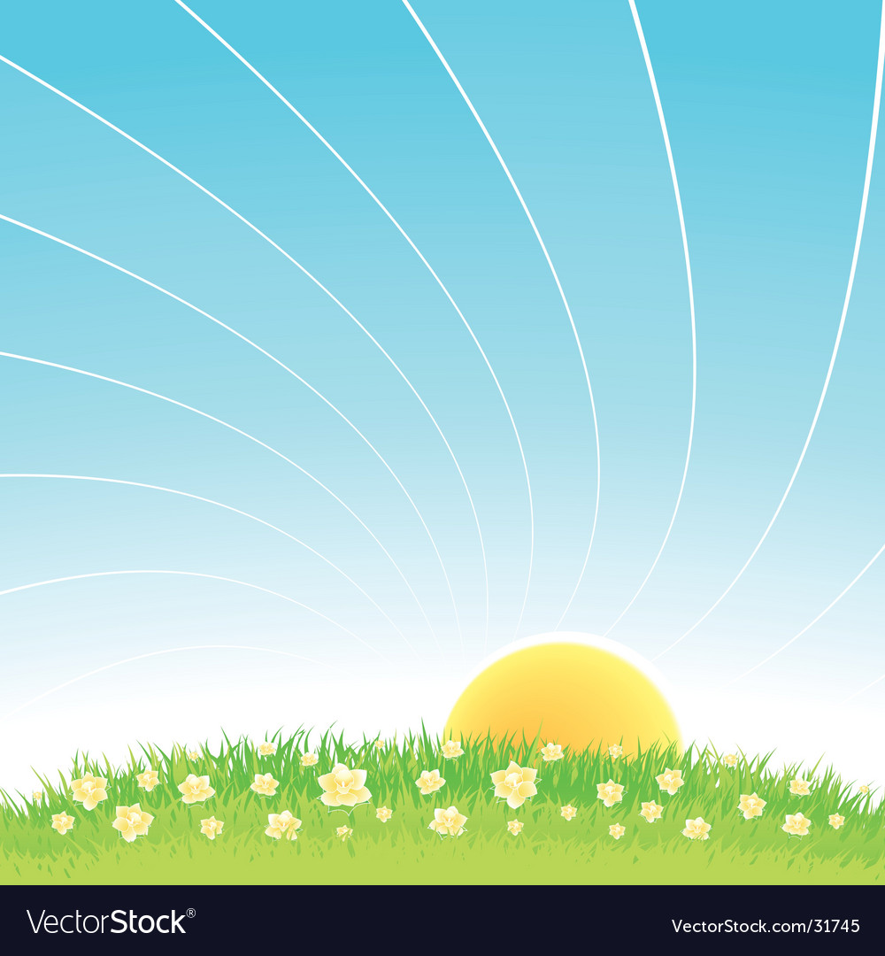 Landscape Royalty Free Vector Image - VectorStock