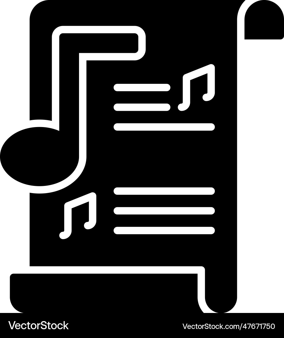 Music icon high school related Royalty Free Vector Image