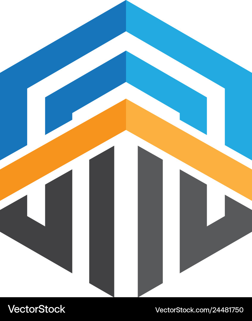 Real estate logo icon Royalty Free Vector Image