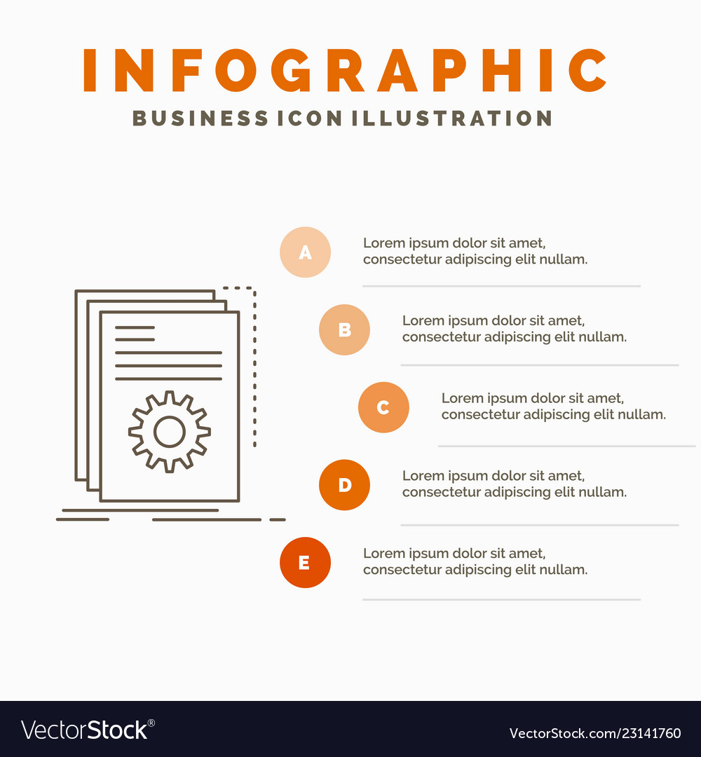 App build developer program script infographics Vector Image