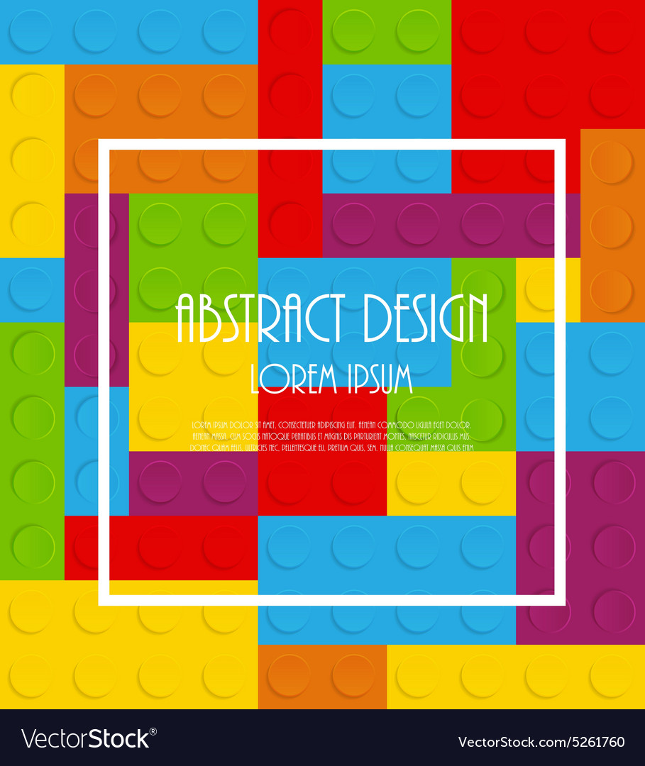 Block Seamless Pattern Royalty Free Vector Image