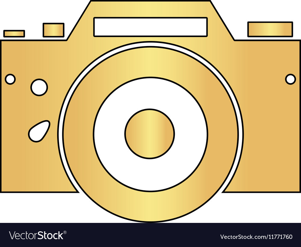 Camera computer symbol Royalty Free Vector Image