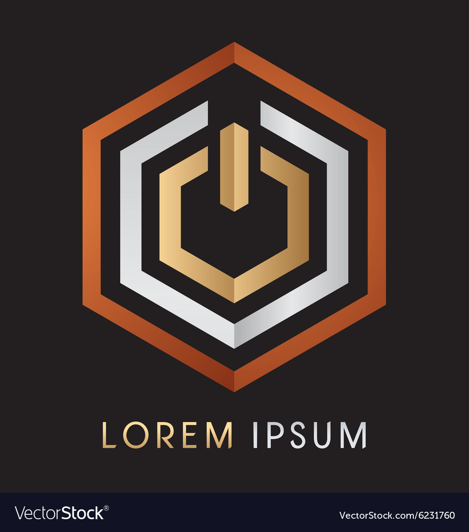 Power button Royalty Free Vector Image - VectorStock