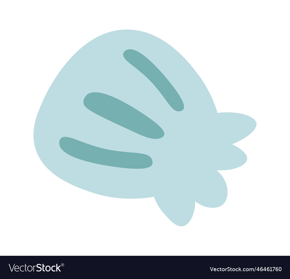 Sea shell icon Royalty Free Vector Image - VectorStock