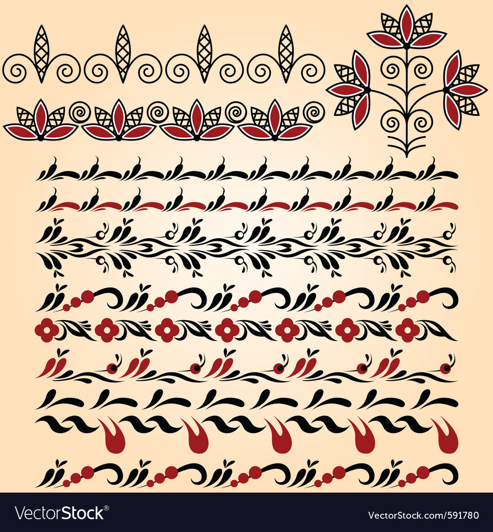 Linear seamless pattern Royalty Free Vector Image