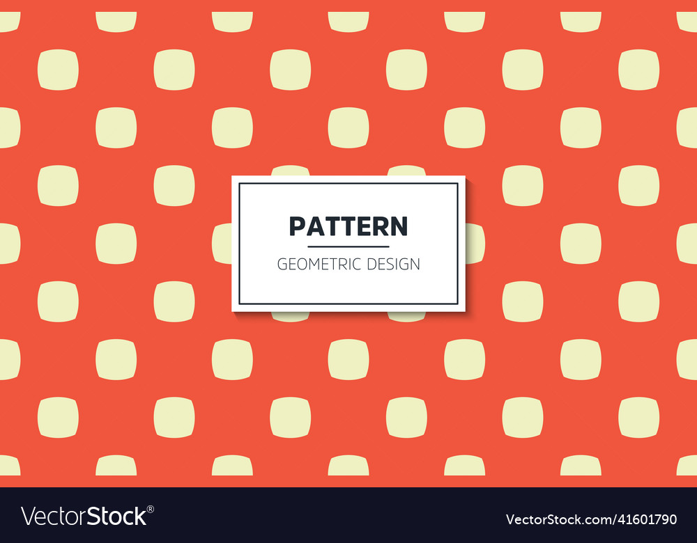 Geometric simple seamless pattern with colorful Vector Image
