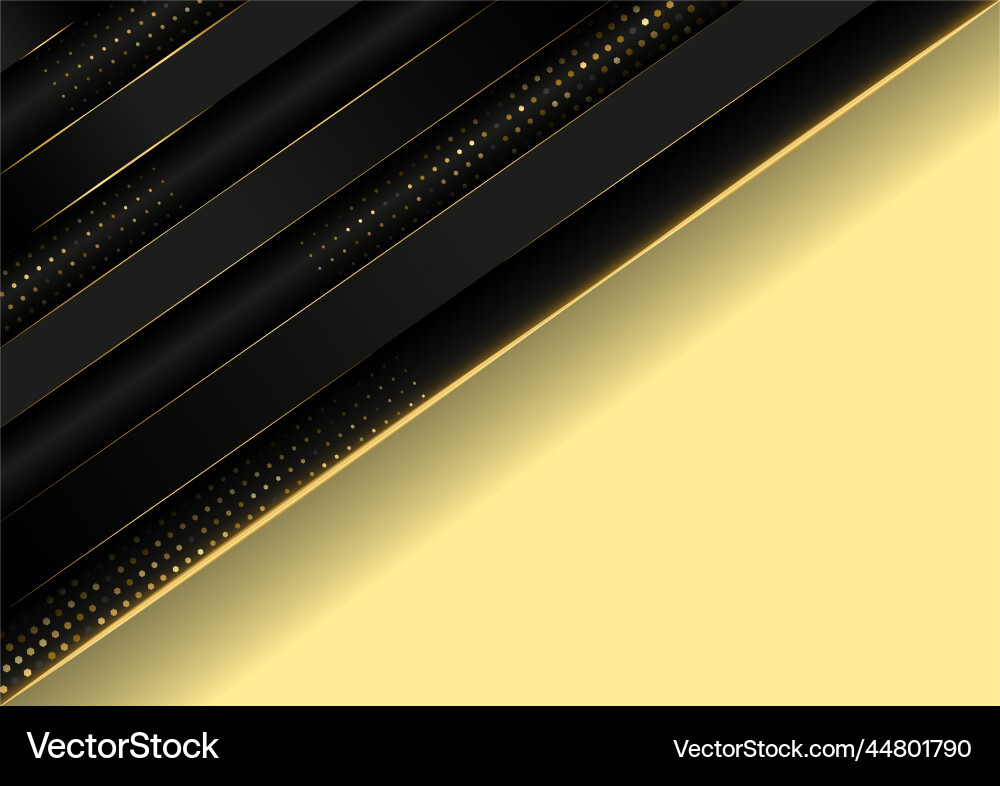 Grey gold abstract background with space for your Vector Image