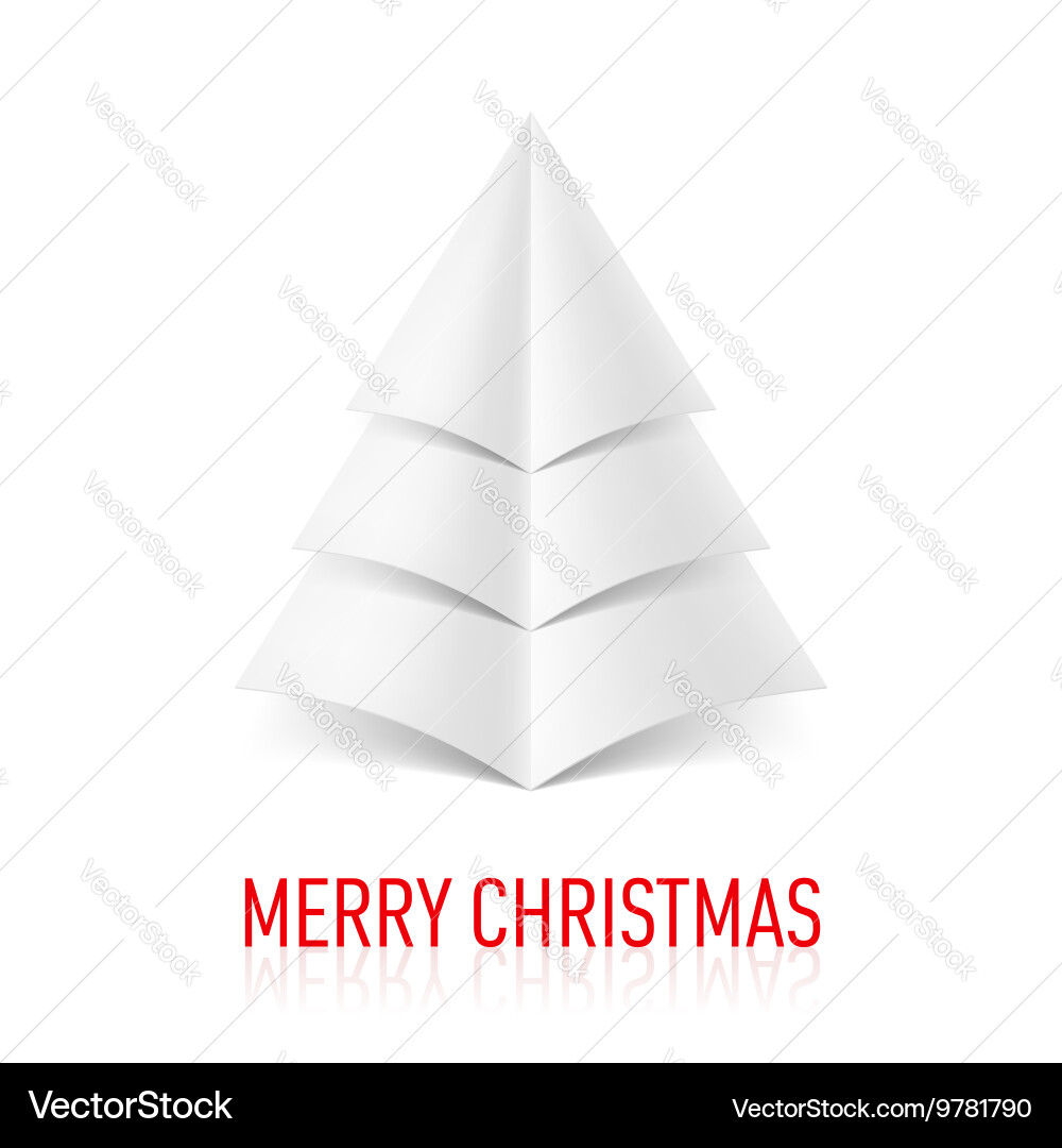 Merry christmas corner paper 09 Royalty Free Vector Image