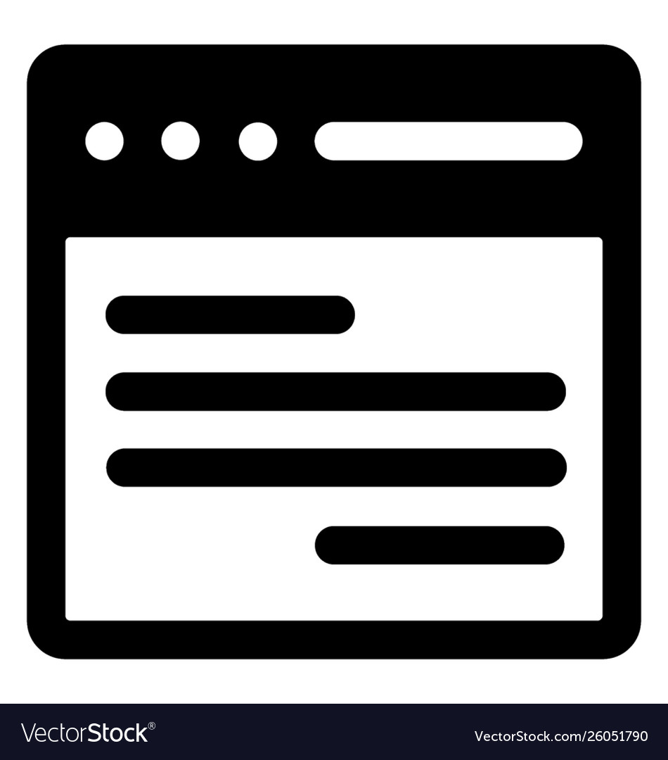 Web content Royalty Free Vector Image - VectorStock