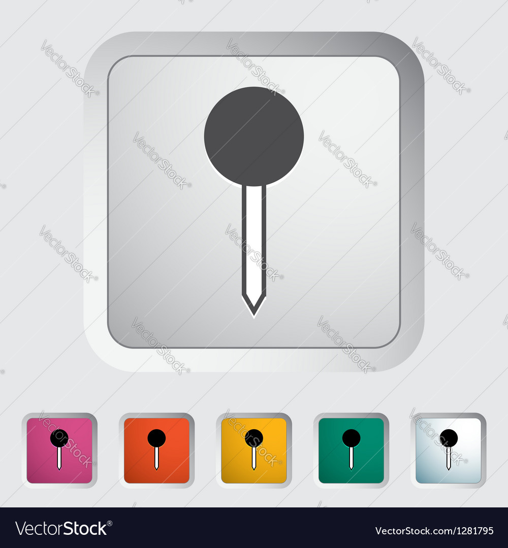 Map pin Royalty Free Vector Image - VectorStock