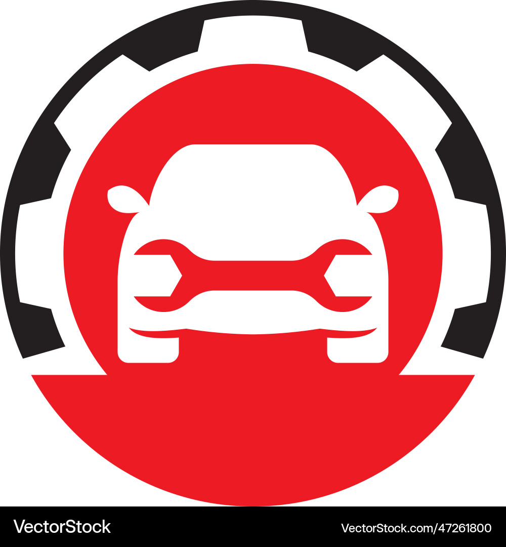 Car service logo images Royalty Free Vector Image