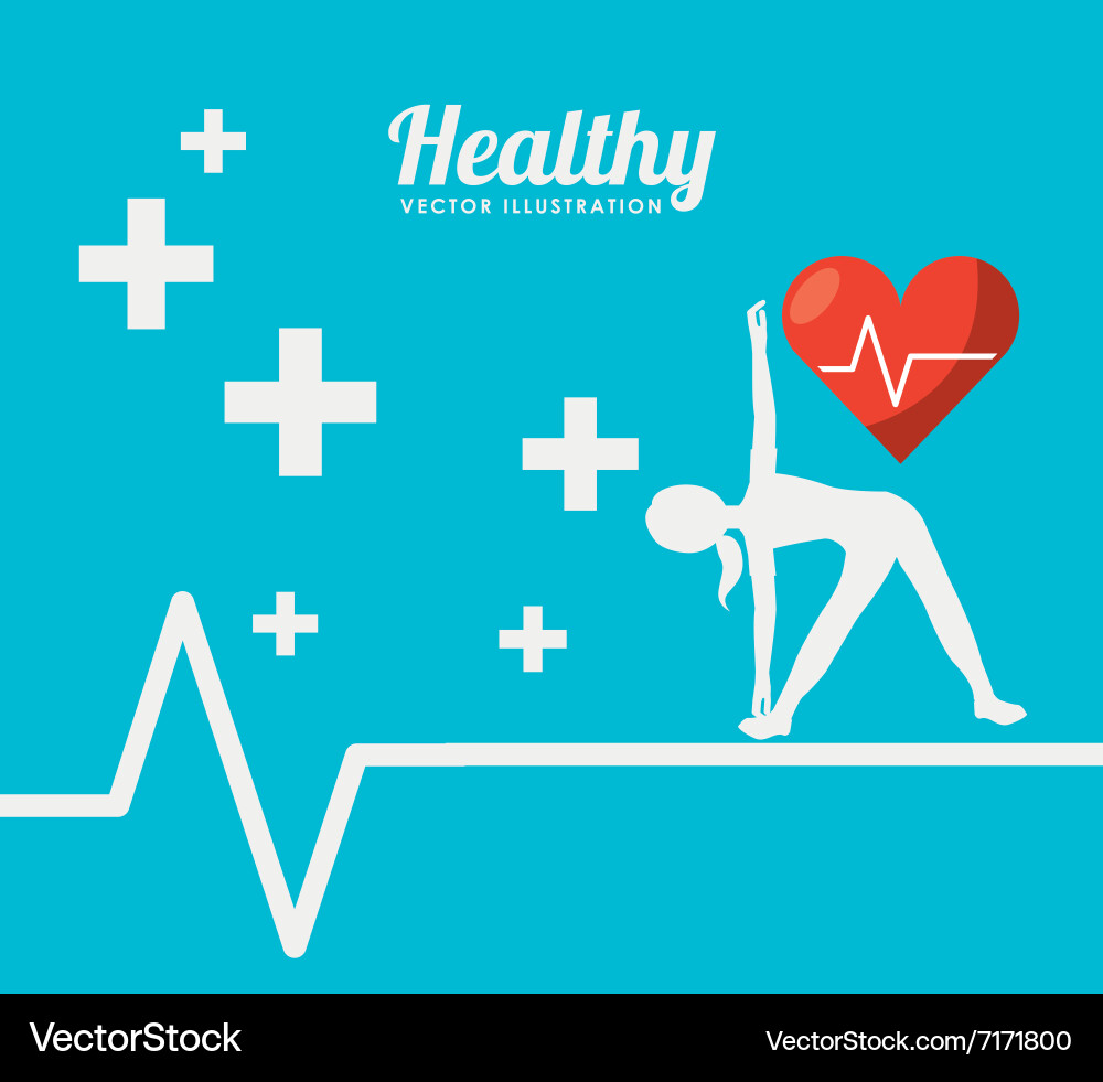 Health care design Royalty Free Vector Image - VectorStock