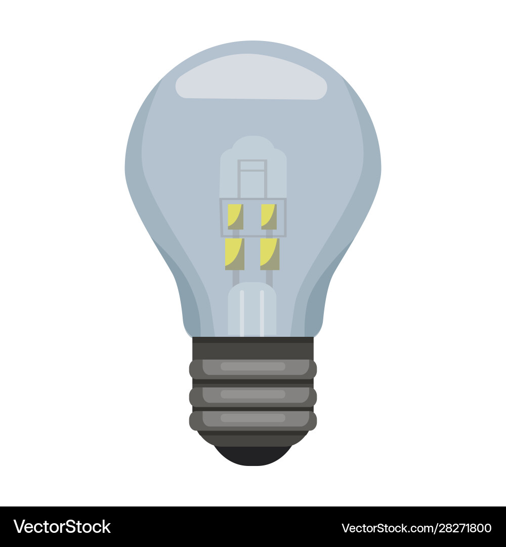 Iight bulb iconcartoon icon Royalty Free Vector Image