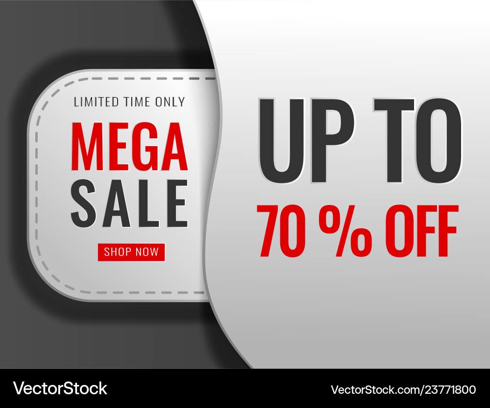 Super sale mega this weekend special offer Vector Image