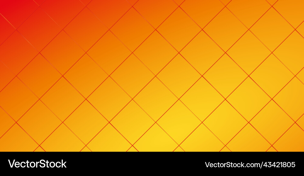 Autumn bright abstract orange background with line