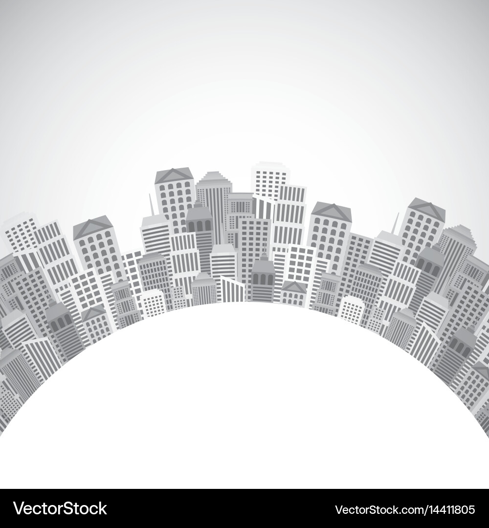 City urban design Royalty Free Vector Image - VectorStock