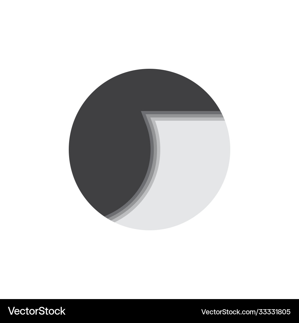 Sheets paper gradient design Royalty Free Vector Image