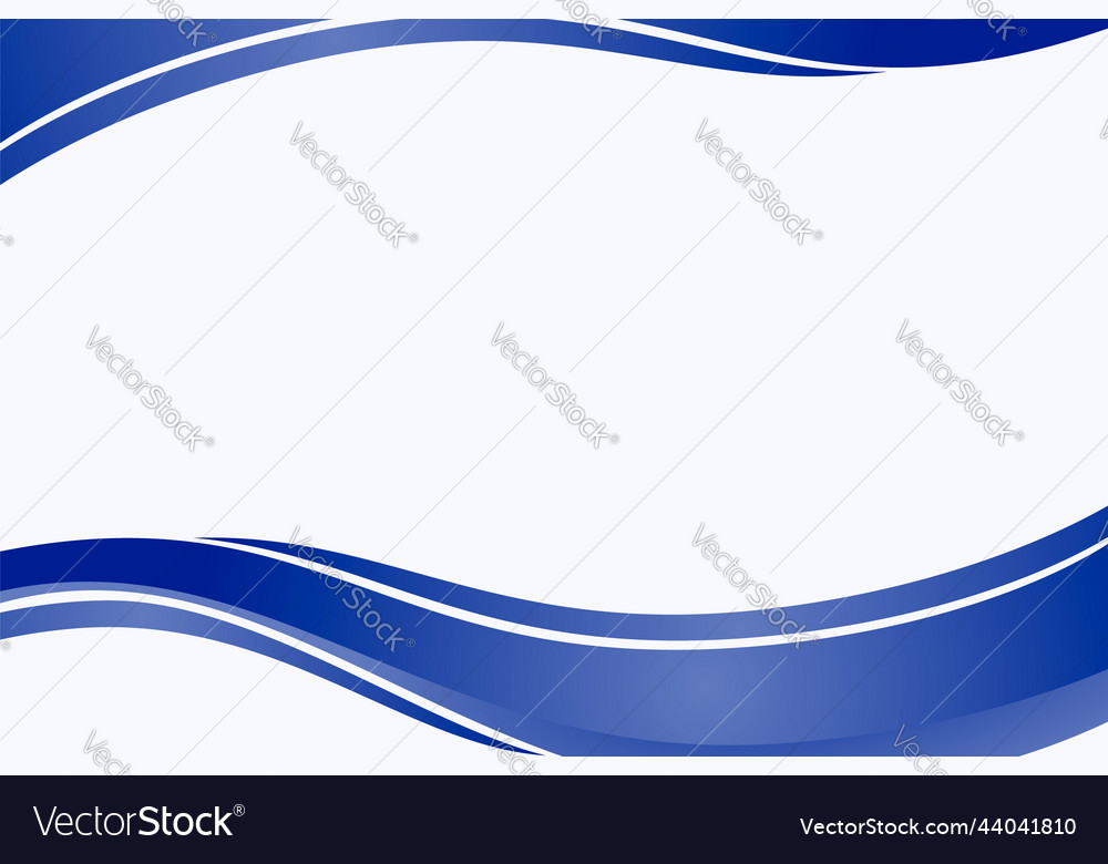 Modern curve frame design for business Royalty Free Vector