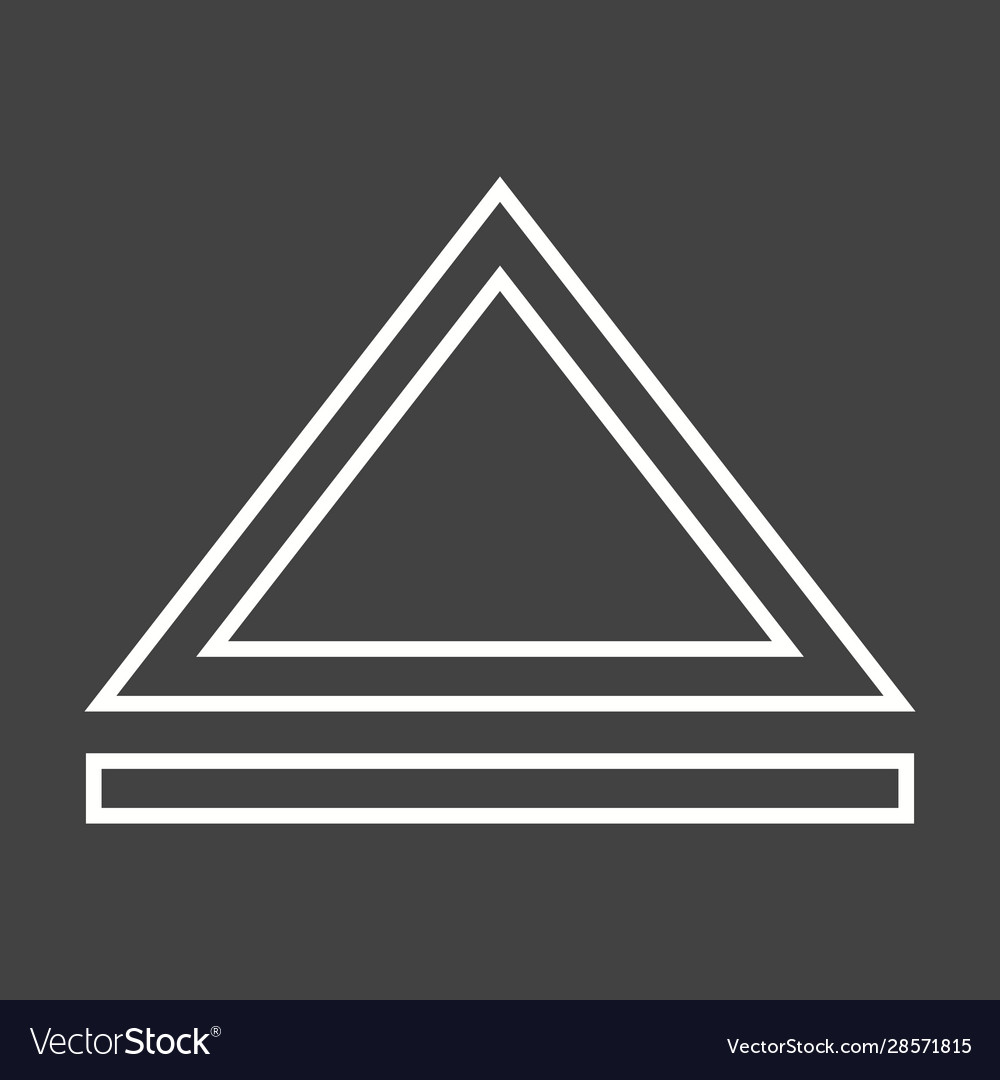 Beautiful arrow up line icon Royalty Free Vector Image Beautiful arrow up line icon Royalty Free Vector Image