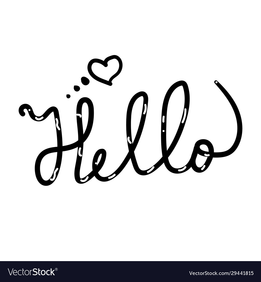 Hello Royalty Free Vector Image - VectorStock
