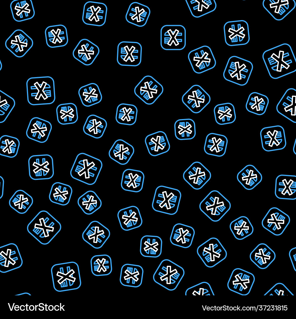 Line ramadan fasting icon isolated seamless Vector Image