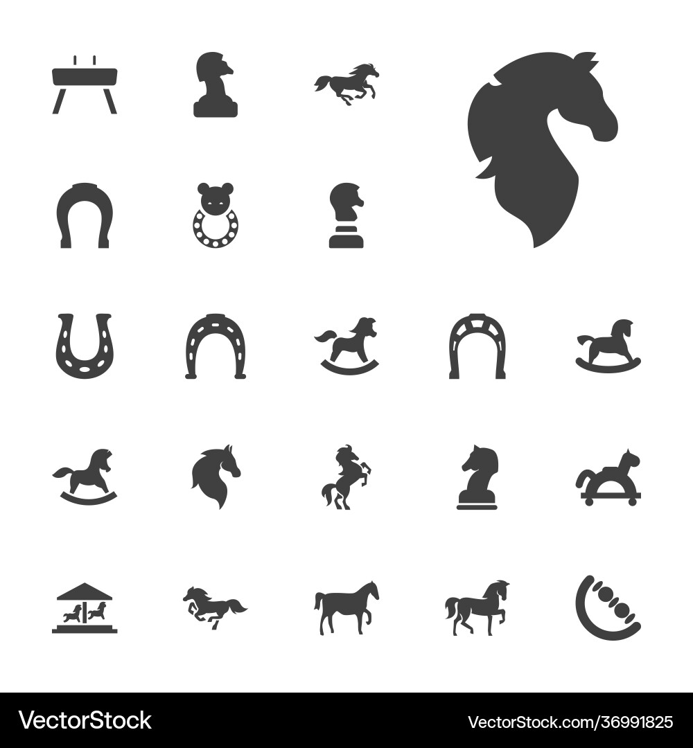 Horses & Ponies Free Vector Graphics | Everypixel
