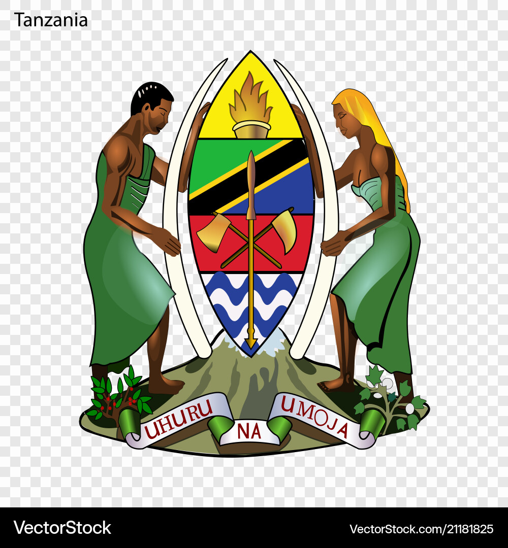 National emblem or symbol Royalty Free Vector Image