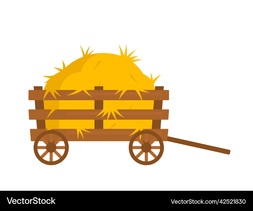 Bale of hay icon Royalty Free Vector Image - VectorStock